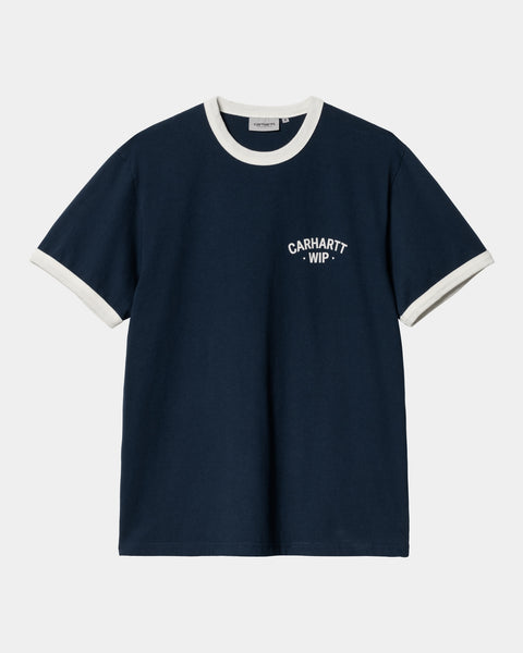 Carhartt WIP 89 Ringer T-Shirt | Ink / Wax – Page 89 Ringer Carhartt WIP 89 Ringer T-Shirt | Ink / Wax – Page 89 Ringer